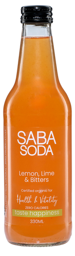 SABA Lemon Lime & Bitters Zero Calories 330ML | Local Australian ...