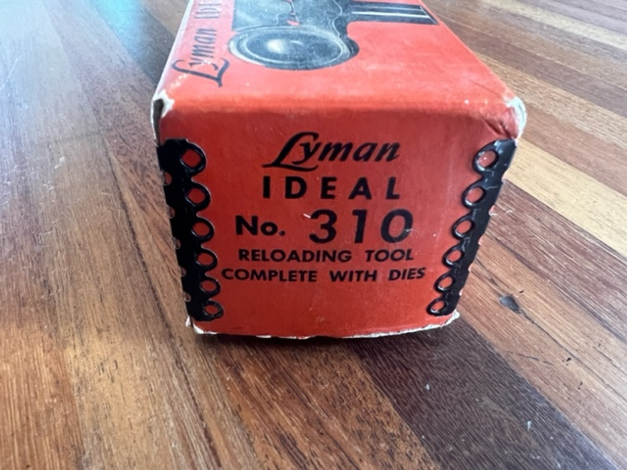 Vintage Lyman 310 Hand Reloading Tool 380 Auto Dies And Box