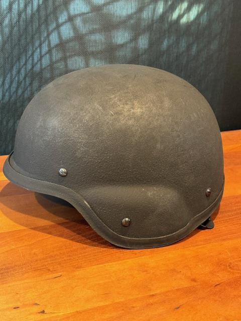 CERADYNE BA3A LEVEL IIIA BALLISTIC HELMET W/ Paulson DK5H.150S-HM Face ...
