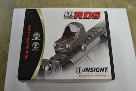 Insight MRD-000-A1 Mini Red Dot Sight MRDS Mil-Spec Sight Scope Black ...