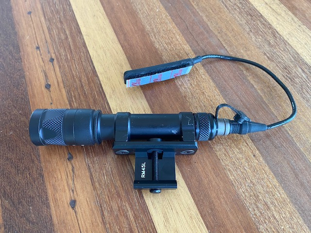 SureFire M620V-A-RM45L-BK M620V Scout Light White/IR LED WeaponLight ...