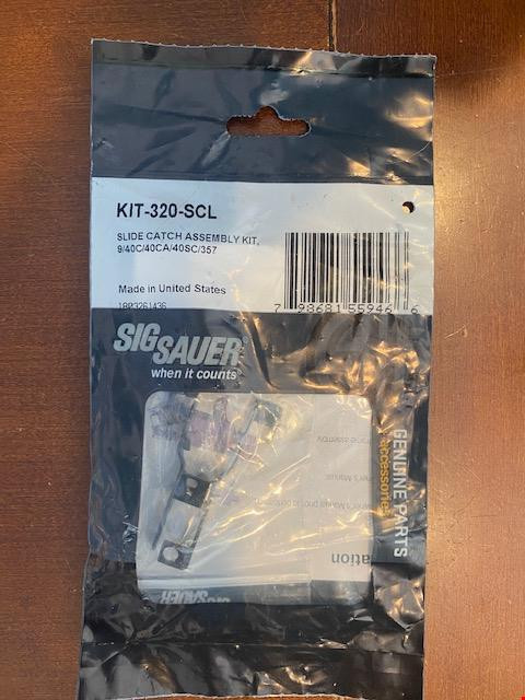 SIG SAUER P320 SLIDE CATCH ASSEMBLY KIT P/N: KIT-320-SCL - HUDSONGUNNER LLC