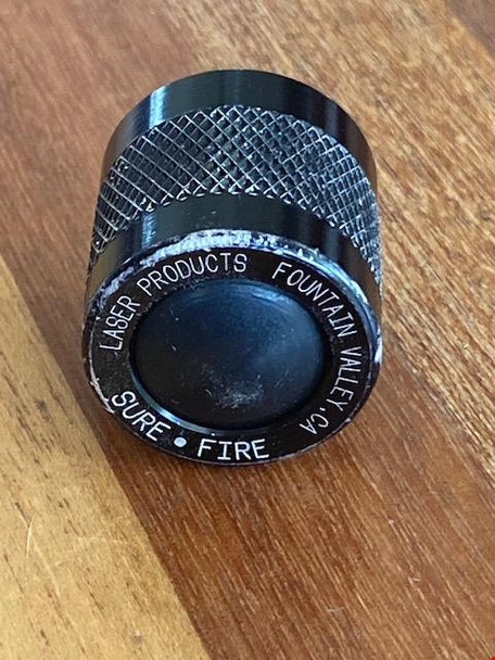 SureFire Original 1st Gen Vintage Lock-Out Tailcap Z41 Z41-BK Black 6R ...