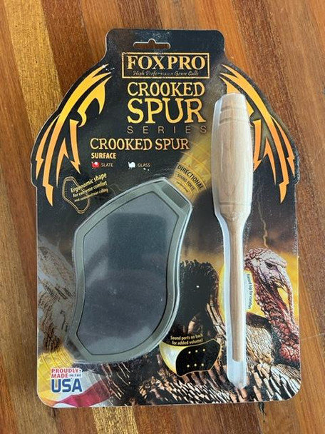 FoxPro FoxPro Crooked Spur Slate Turkey Call * - HUDSONGUNNER LLC