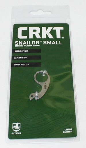 CRKT 9005 Snailor Compact Accessory 304 SS Steel Sandblast Keychain ...