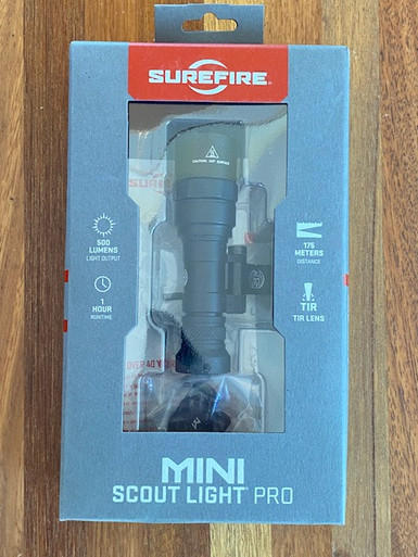 SureFire M340C-BK-PRO Mini Scoutlight Pro 500 Lumen weaponlight ...