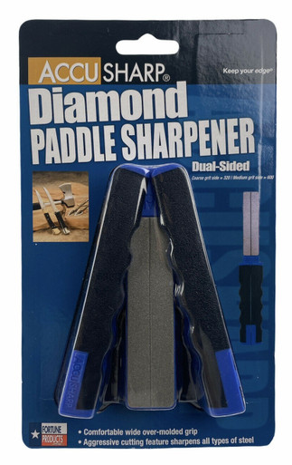 AccuSharp Diamond Paddle Foldable Knife Sharpener 051C - HUDSONGUNNER LLC