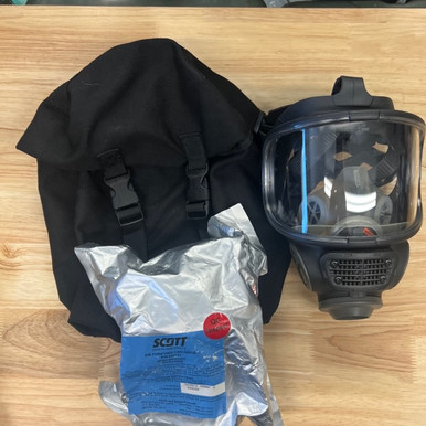 Scott M-120 Gas Mask, Standard M/L Size, Comes w/ sealed Filter and ...