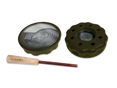 FOXPRO Crooked Spur Double Spur Turkey Call Slate - HUDSONGUNNER LLC