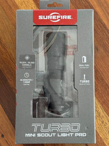 Surefire M340 DFT Turbo Mini Scout Light Pro M340DFT-BK-PRO ...