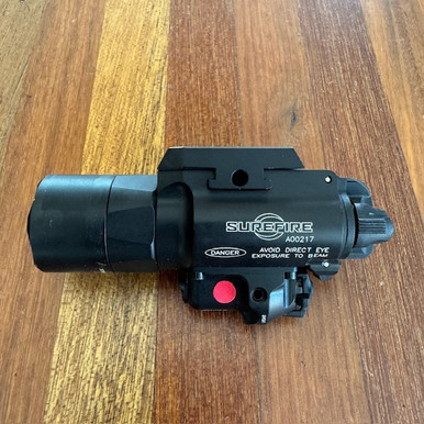 Surefire Turbo X400T-A-RD 1000 Lumen High Output LED Weapon Light Red ...
