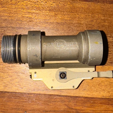 Surefire MH90 TAN Flashlight Body Tube (M952 951) and M93 Throw Lever Mount. - HUDSONGUNNER LLC