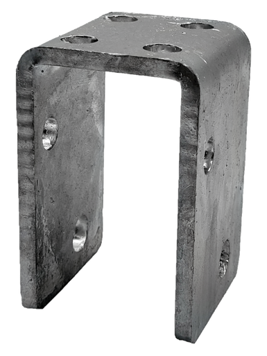Bracket, U-Spring Hanger , 4" Alum I-Beam, Galv