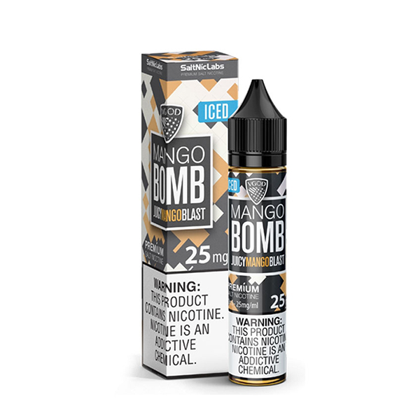 Iced Mango Bomb By VGOD Salt E-Liquid | Vapor Empire