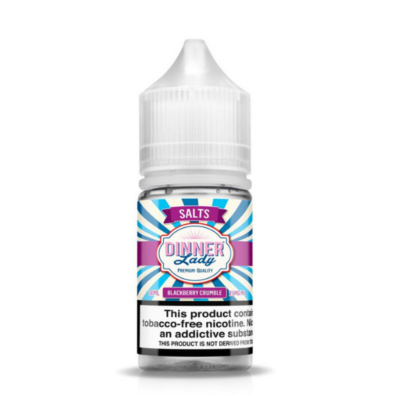 Blackberry Crumble Dinner Lady TFN Salts E-Liquid 30mL | Vapor Empire Blackberry Crumble Dinner Lady TFN Salts E-Liquid 30mL | Vapor Empire