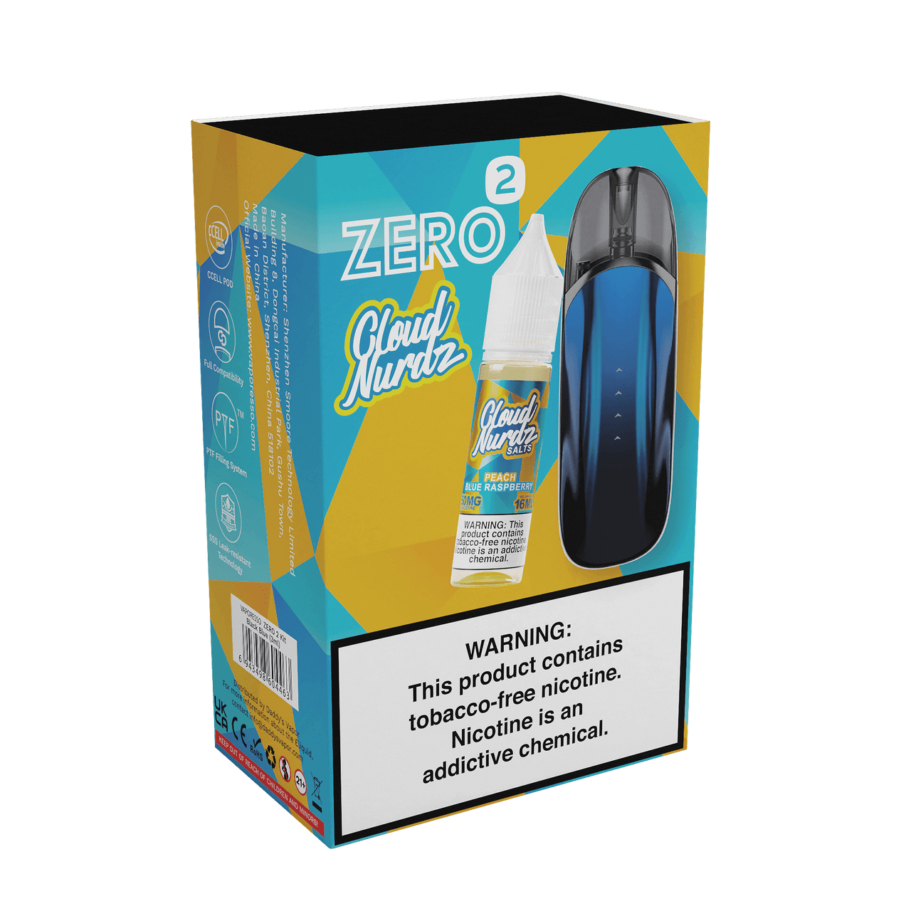 Peach Blue Razz by Twist Zero2 Collab Bundle | Vapor Empire
