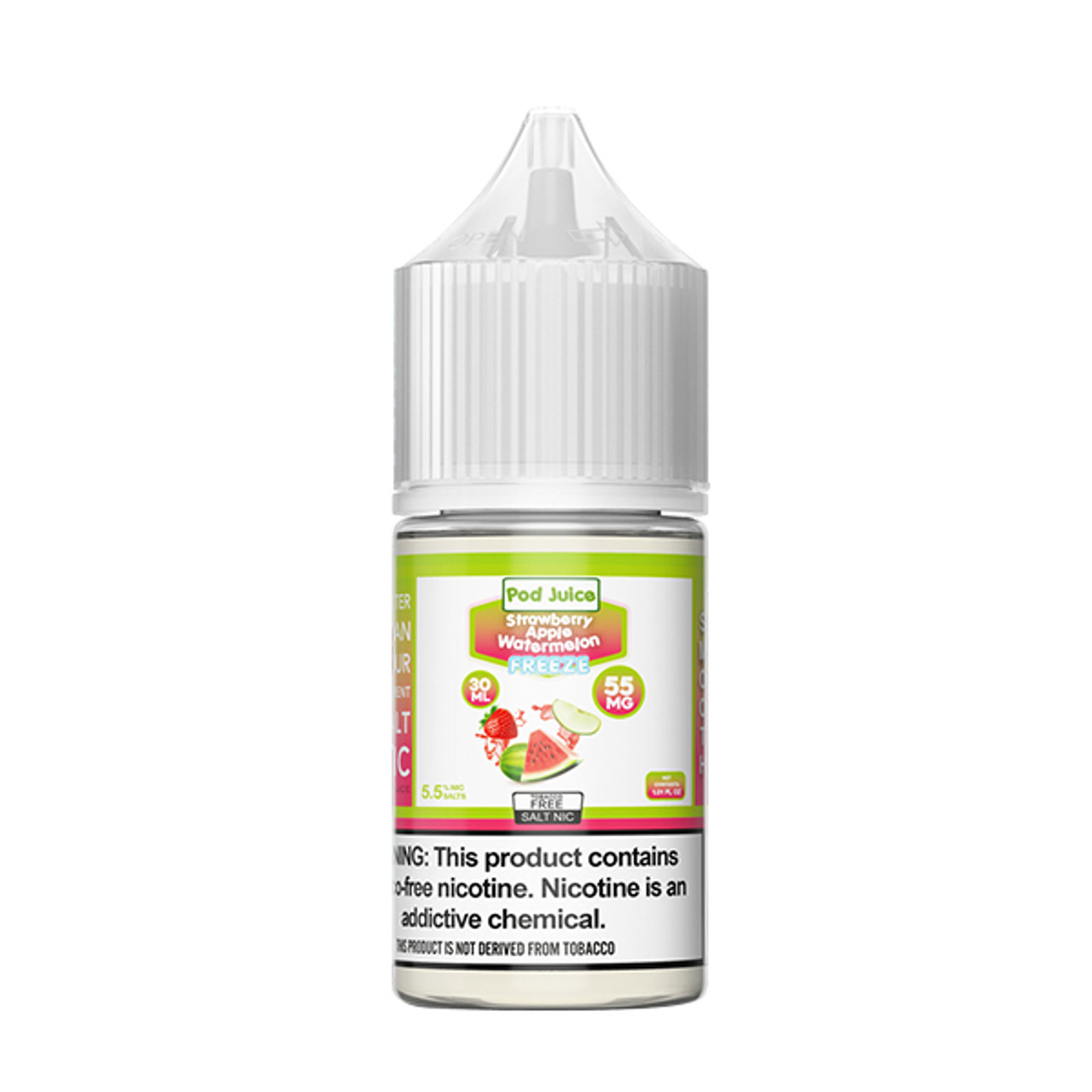 Strawberry Apple Watermelon Freeze by Pod Juice TFN Salt 30mL | Vapor ... Strawberry Apple Watermelon Freeze by Pod Juice TFN Salt 30mL | Vapor ...