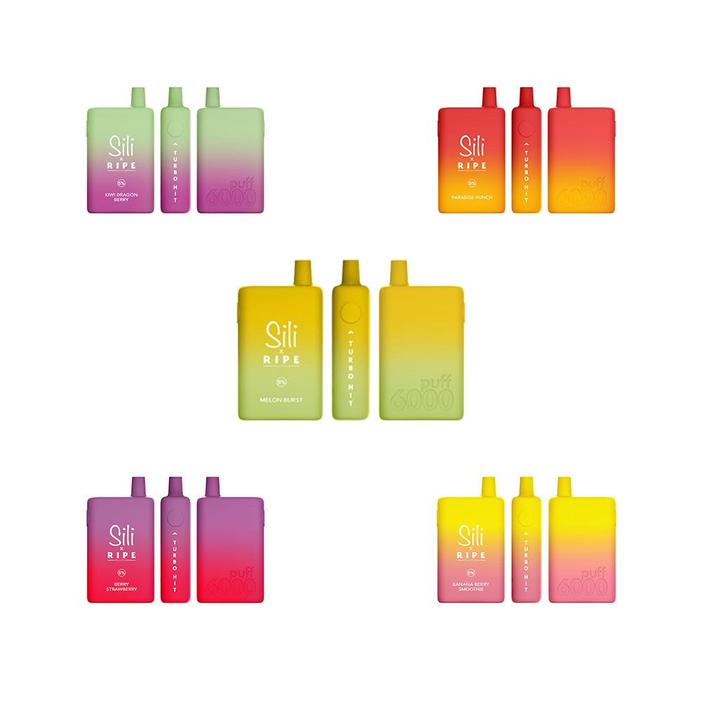 Sili X Ripe 6000 Puffs Disposable Vape 50mg 16mL | Vapor Empire