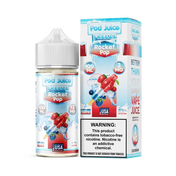 Rocket Pop Freeze | Pod Juice | 100mL | Vapor Empire