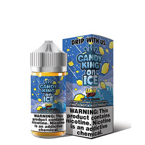 Lemon Drops Ice by Candy King On Ice E-Liquid with Packaging