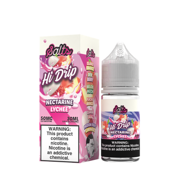 Nectarine Lychee by Hi-Drip Salts Series 30mL | Vapor Empire