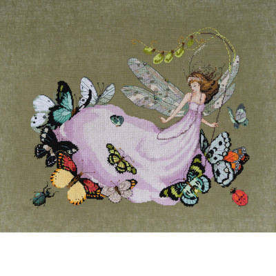 Delphine's Butterfly Brigade Cross Stitch Kit Chart Beads Silk Floss ...