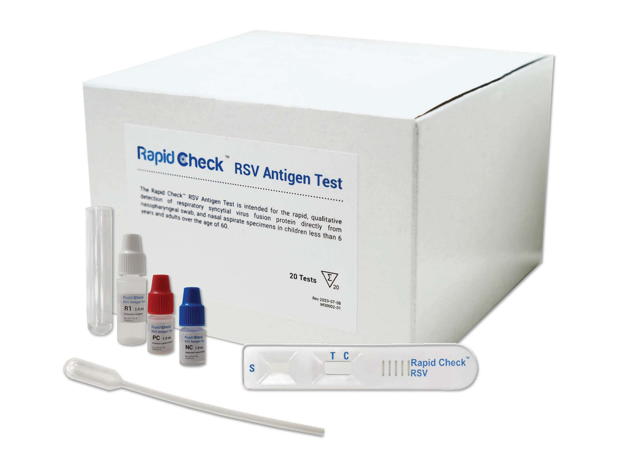 Rapid Check™ Respiratory Syncytial Virus RSV Antigen Test, CLIA Waived ...
