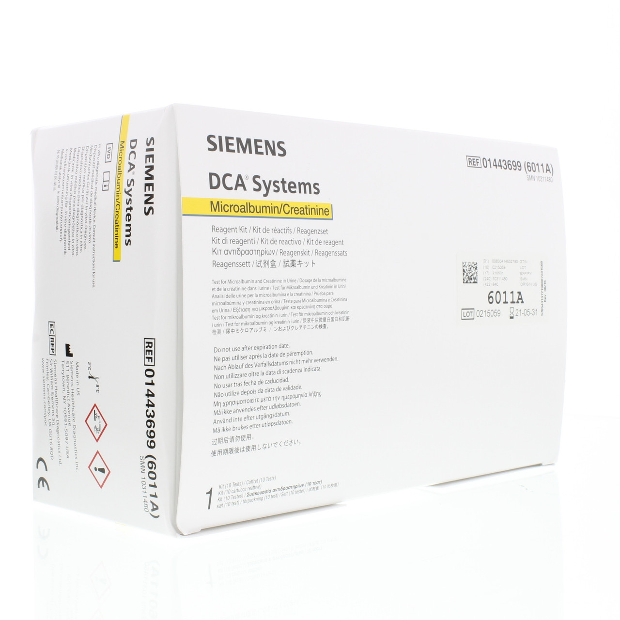 General Chemistry Reagent Microalbumin / Creatinine For DCA Systems Kit ...