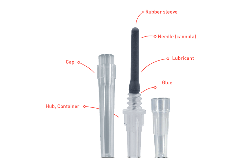 Luer Adapter Multi-Sample, 100/box, 10 Boxes/Case