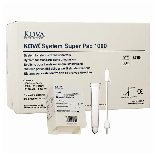 KOVA® Plastics Slide II With Counting Grids, Four-Chambered Slides, 100 ...
