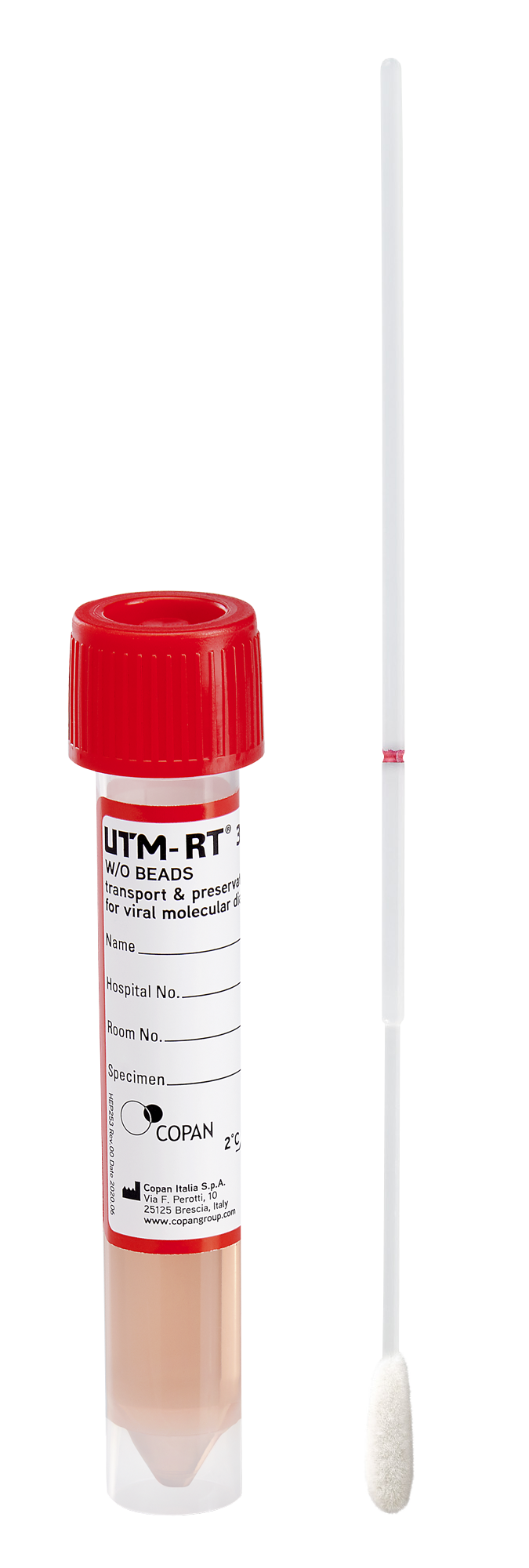 3ml Viral Transport Medium (VTM) Collection Kits, Sterilized, Nasal ...