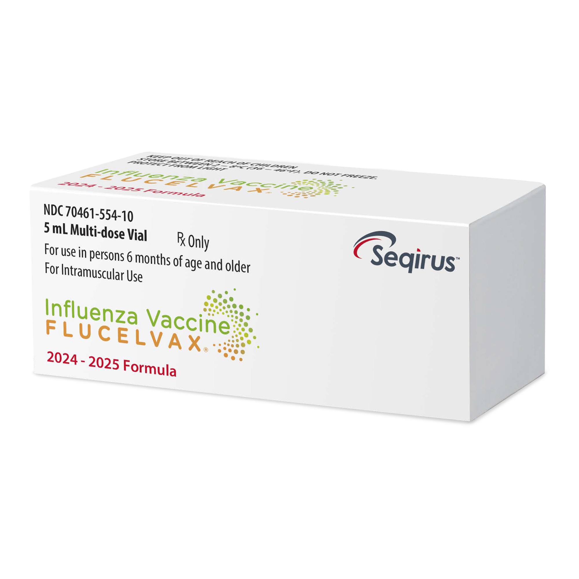 Flucelvax® Trivalent 2024 2025 Influenza Virus Vaccine Trivalent Inactivated 45 Mcg 05 Ml