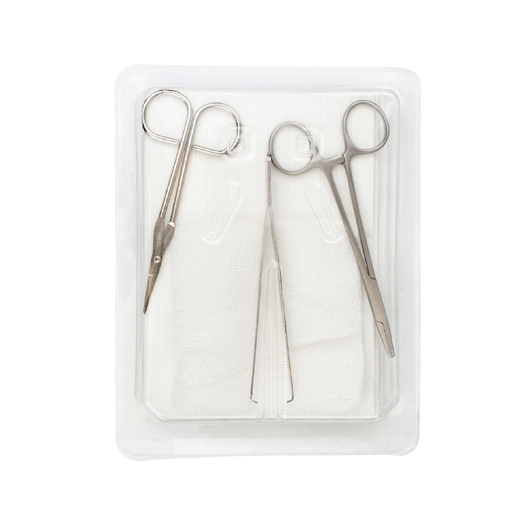 Minor Laceration Tray w/Instruments, Sterile , case /20