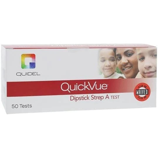 QuickVue Strep A Test, detects group A Streptococcal Antigen Directly ...