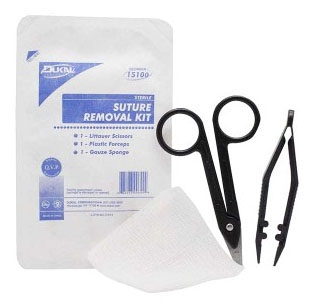 Suture Removal Kit, Latex-Free, Sterile, Single Use, Suture Removal Kit ...