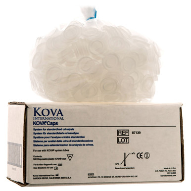 KOVA™ Tube Caps, 500/pack