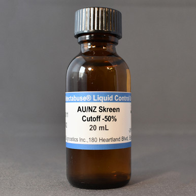 Detectabuse Liquid Urine Control, AU/NZ Skreen, +50%, 20ml, box/1 vial