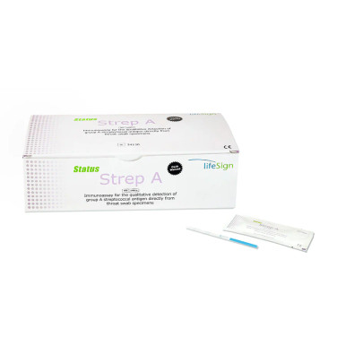 LIFESIGN Strep A Strips - Test, STREP A, Strip, STATUS, CLIA Waived ...