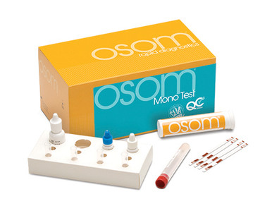 OSOM Mono Test, Plus Contains 2 Additional Test Sticks For External QC ...