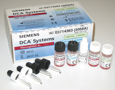 Diabetes Management Test Control Set DCA 2000 Hemoglobin A1c (HbA1c ...