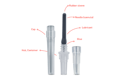 Luer Adapter Multi-Sample, 100/box, 10 Boxes/Case