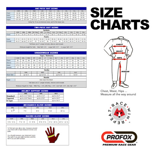 KIT#3 1PC SFI-5 Race Suit - PROFOX RACING
