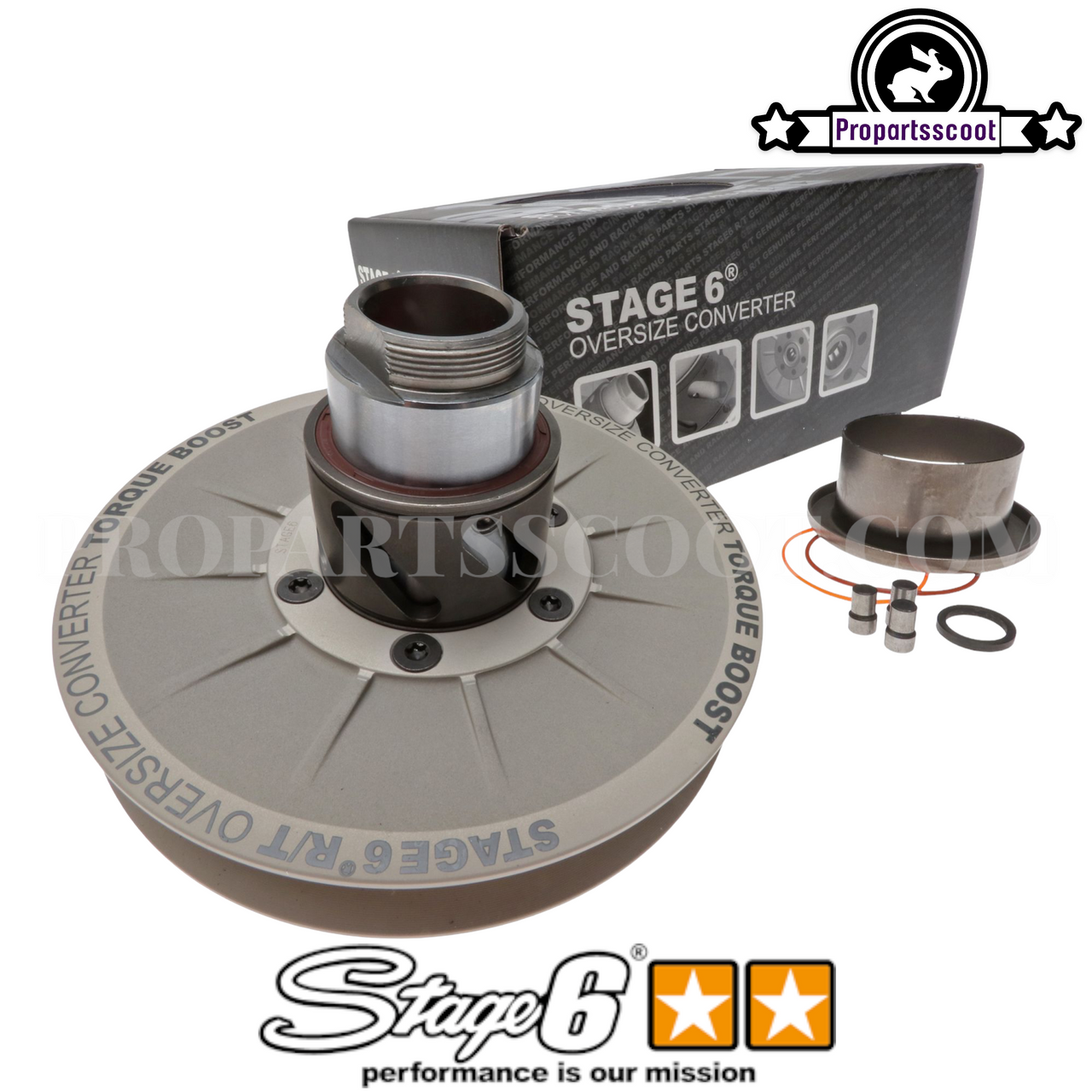 Rear Pulley Kit Stage6 R T Oversize Torque Boost For Minarelli