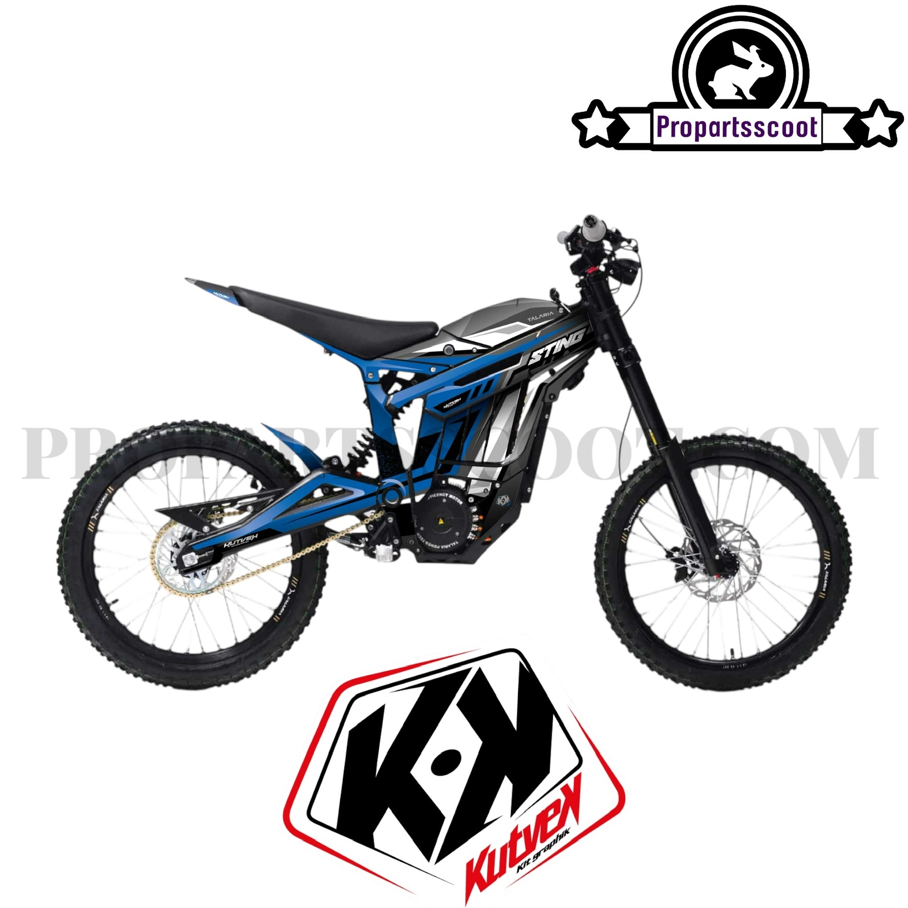 Talaria Sting Dirt Bike Spread Graphic Kit