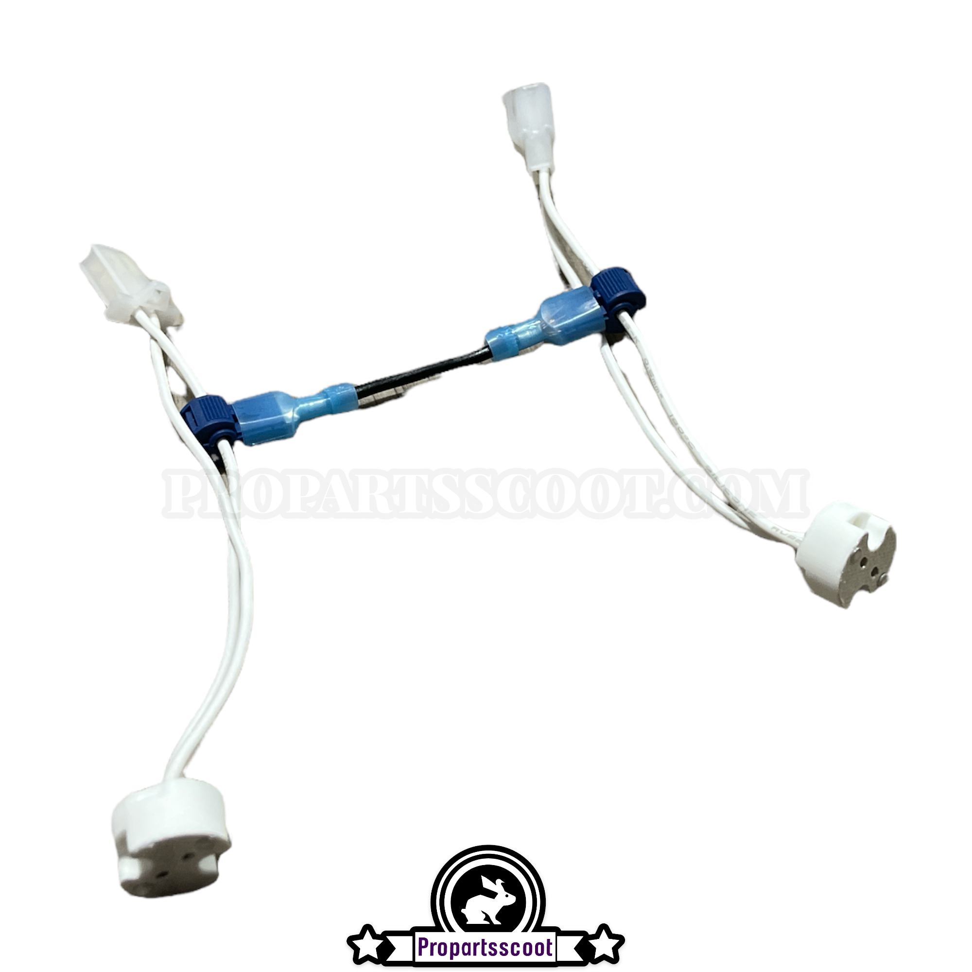 Halogen bulbs Sockets connections — (Complet)