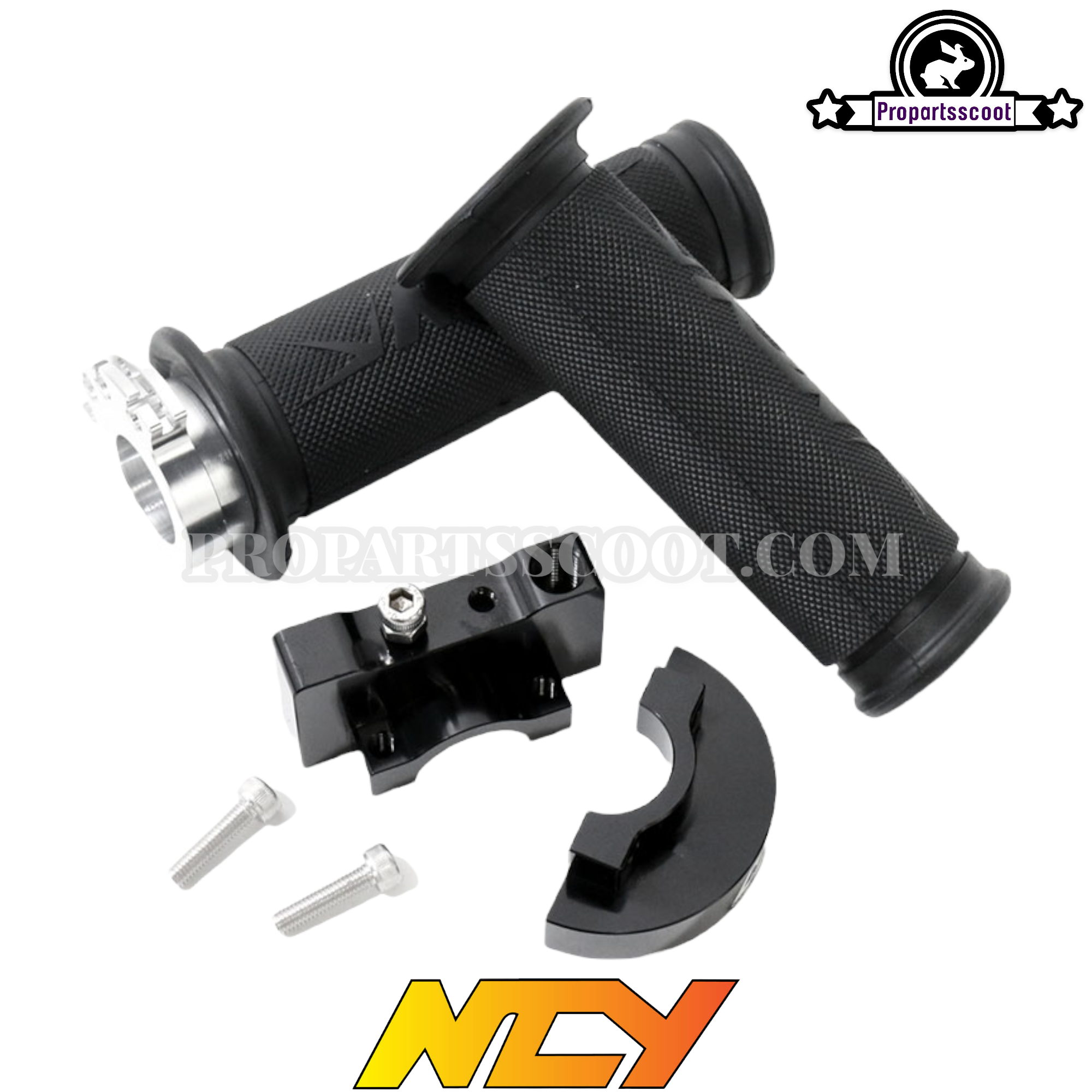 Throttle Grip NCY Bearing Black