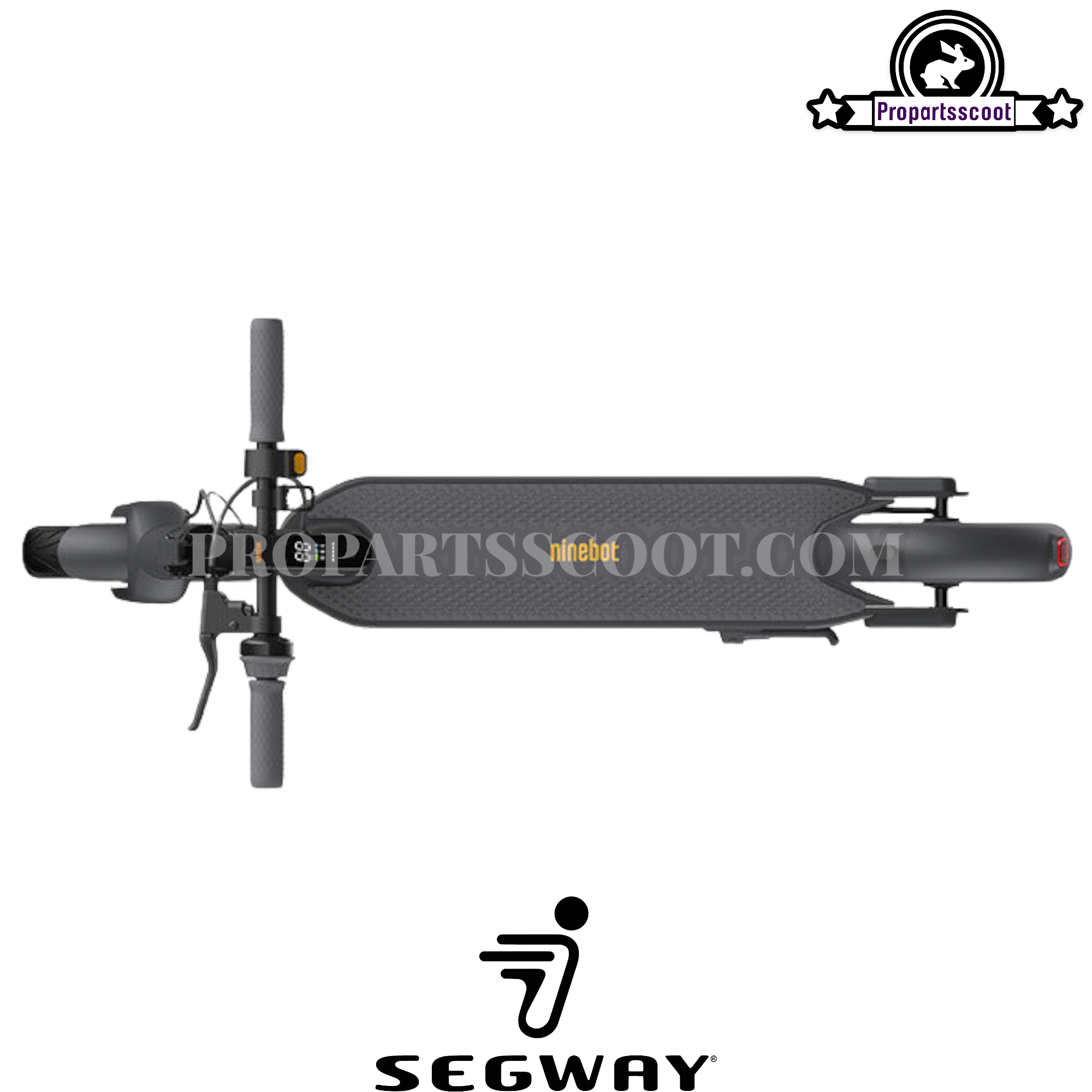 Electric Kick Scooter Segway - (Max Original G30P) - Black