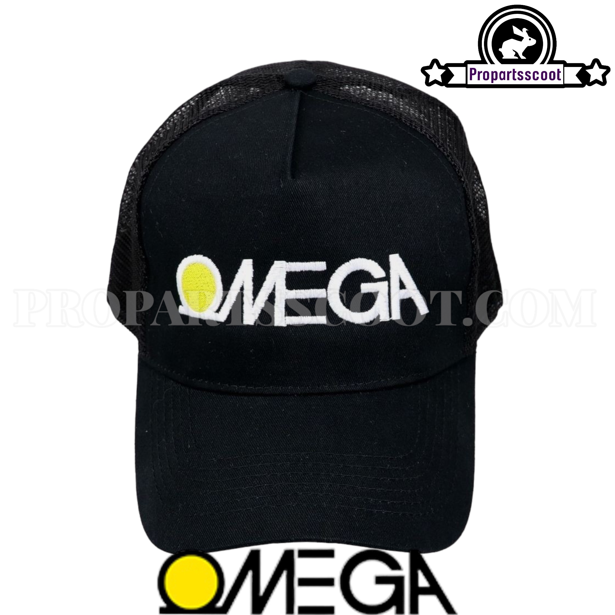 Black Omega Cap