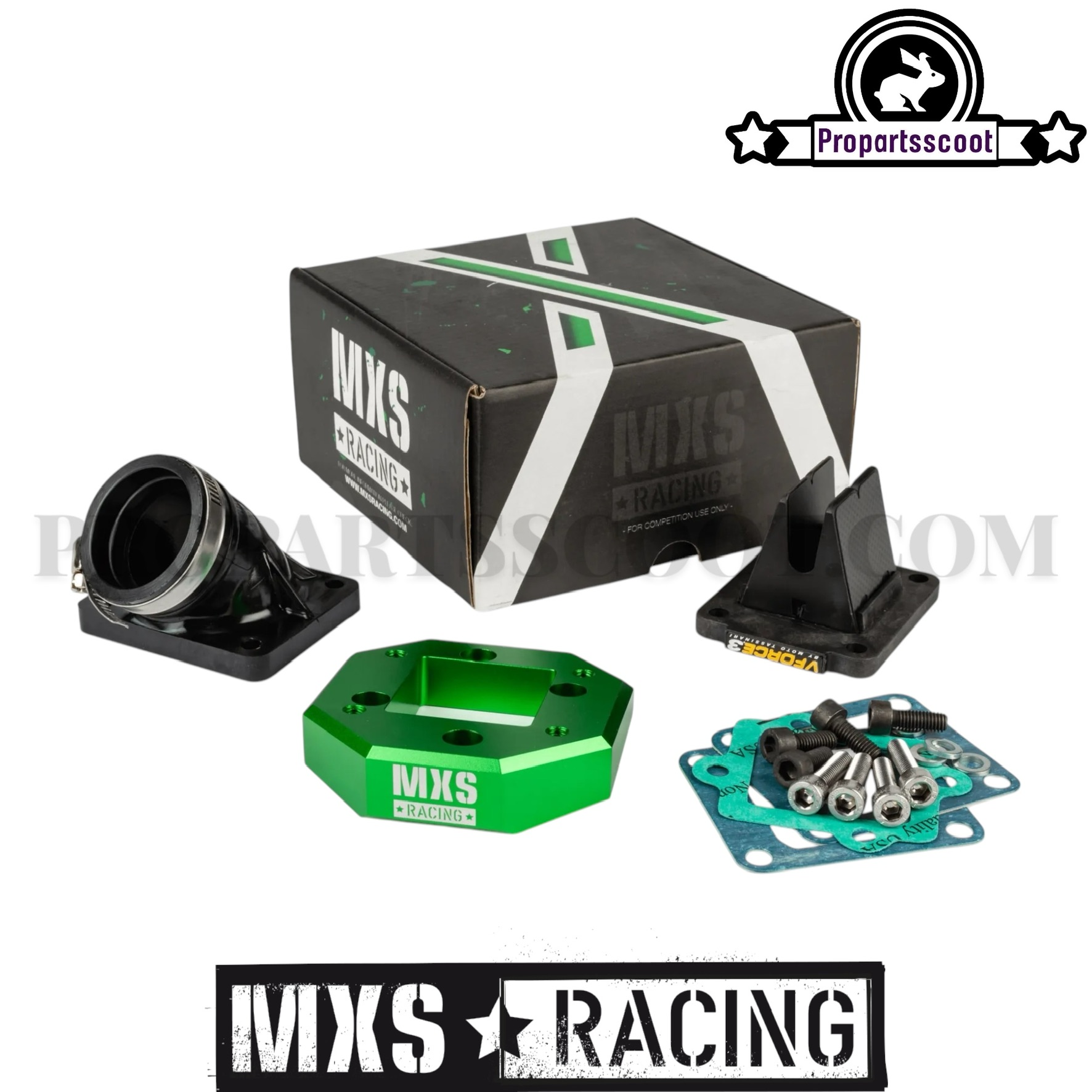 Intake MXS High Flow for Minarelli Horizontal (38mm)