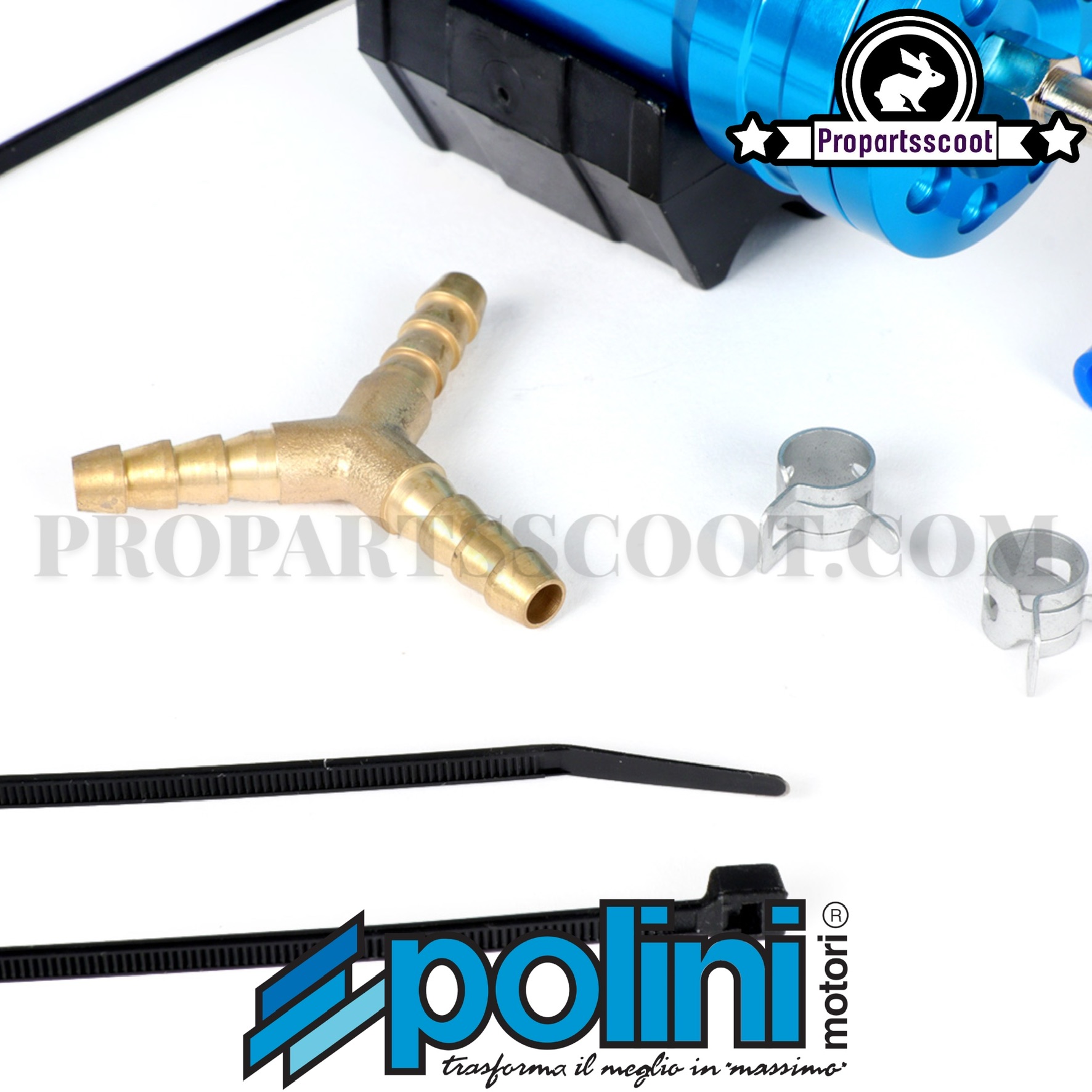 Boost Bottle Polini (Blue Or Chrome)